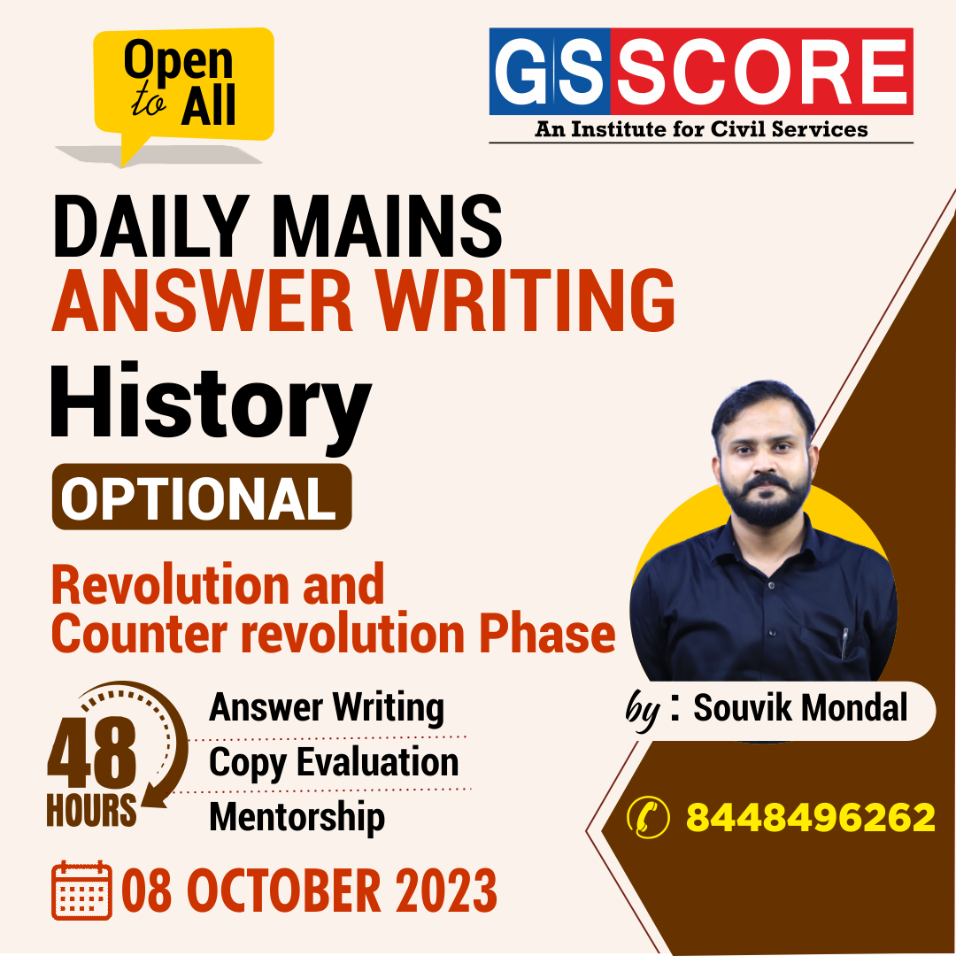 History Optional (Revolution and Counter Revolution Phase) by Souvik ...