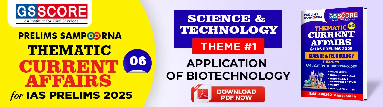 Thematic Current Affairs 6 Science Technology Theme 1 Application