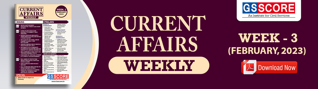 Weekly current affairs compilation for UPSC, Current Affairs pdf for ...